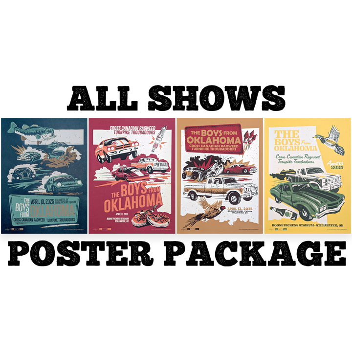 Posters & Prints – Cross Canadian Ragweed Merch